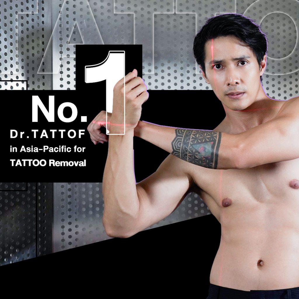 TATT(OF) ON ME : เซียน-อาภากรณ์ 1st Runner up Manhunt Thailand 2022 – Dr.TATTOF